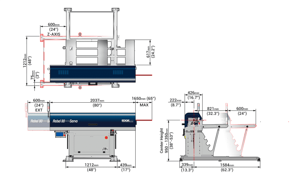 Rebel 80 Servo - Edge Technologies