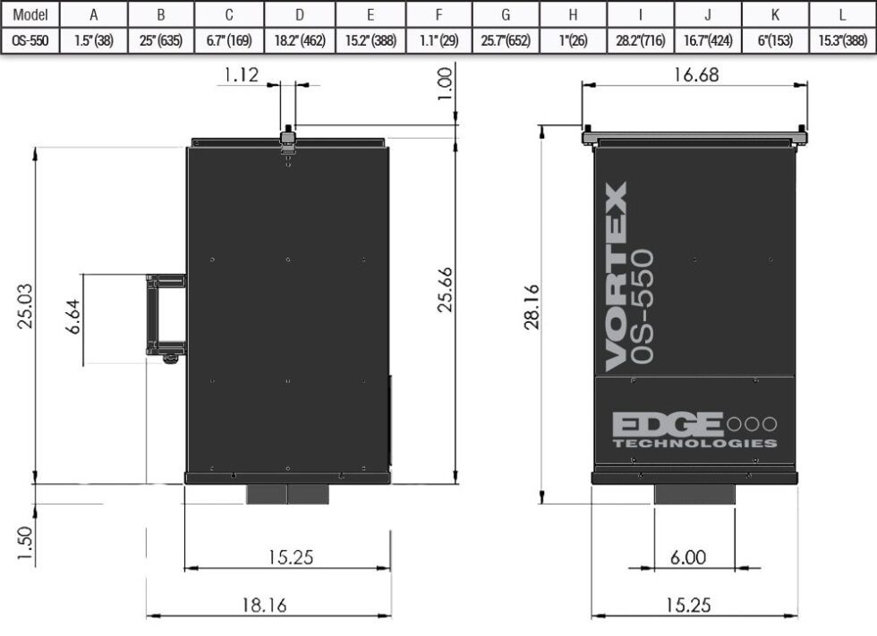 Vortex Oil Mist Collector - Edge Technologies
